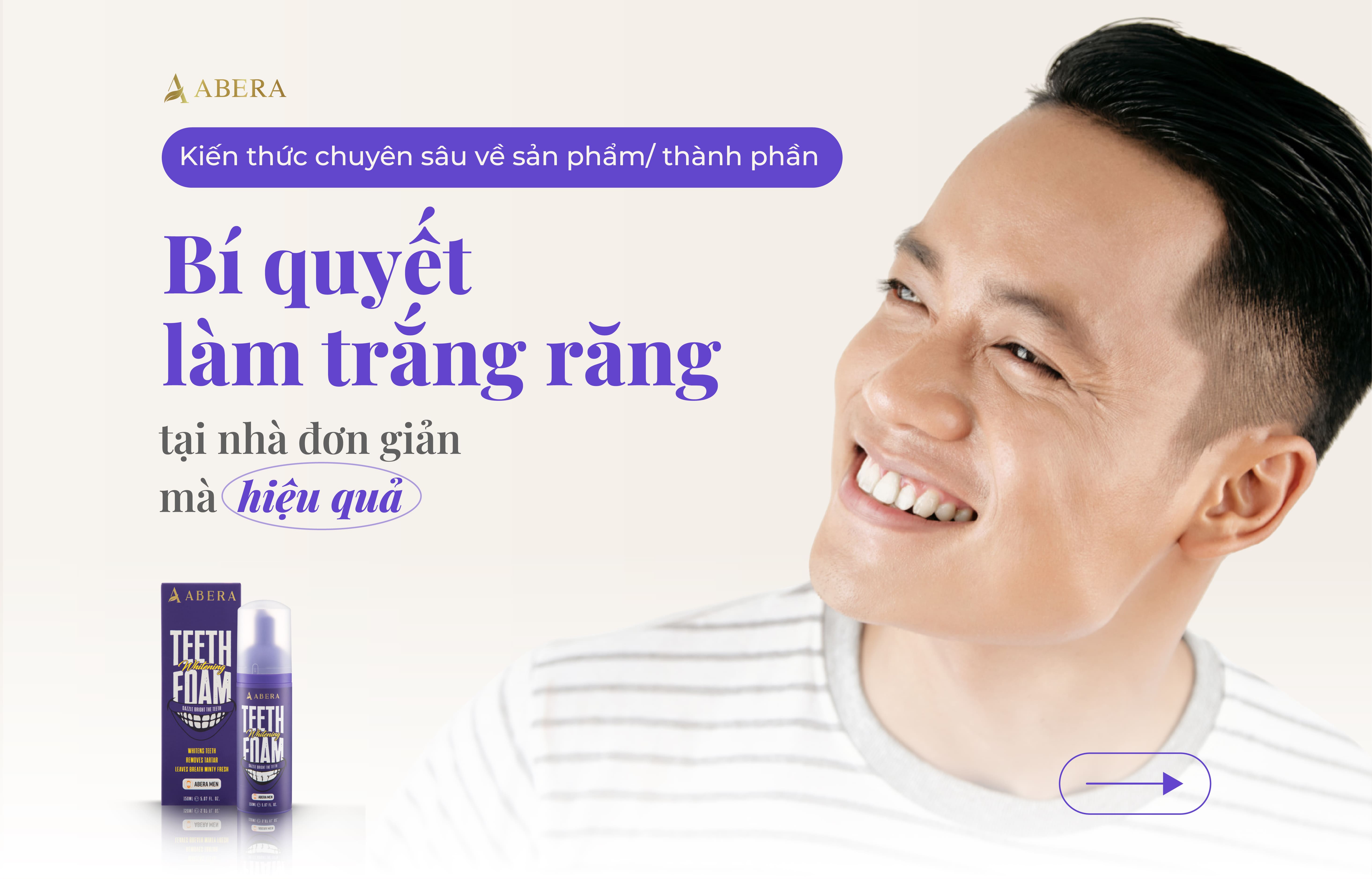 Cách làm răng trắng tại nhà đơn giản mà hiệu quả – Abera Vietnam Official